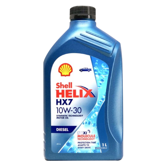 SHELL HELIX HX7 10W30_12*1L_A150
